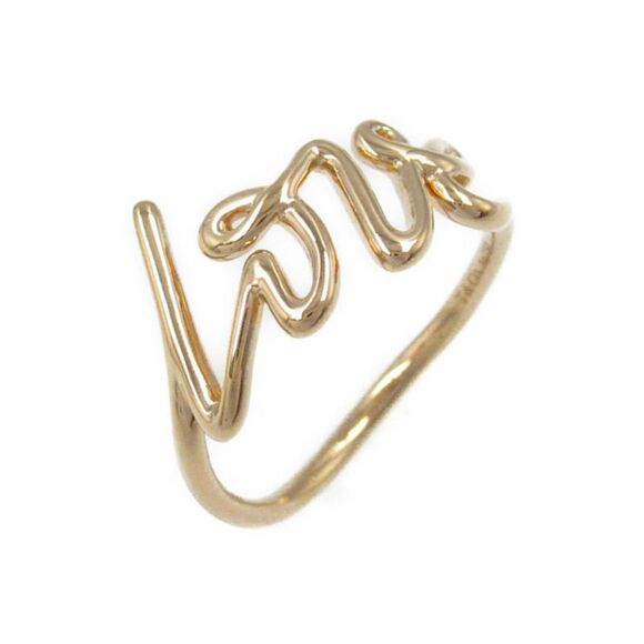 Tiffany & Co. | Jewelry | Pre Loved Tiffany Co 8k Graffiti Love Ring ...